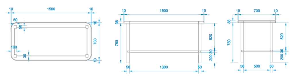 Construction 2: Table - visual-STORE Support